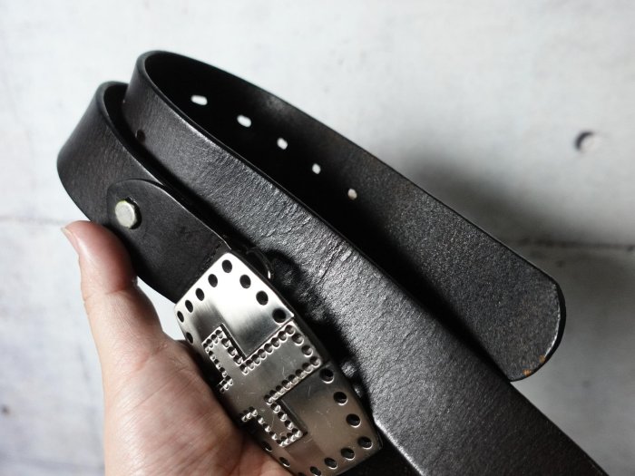 CA 古著 黑色 復古真皮皮帶 一元起標無底價B932 | Yahoo拍賣