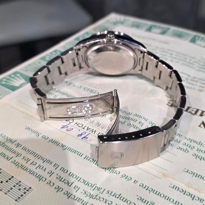 【個人藏錶】 ROLEX 勞力士 15210 13劃 日期窗 全套 34mm | Yahoo拍賣