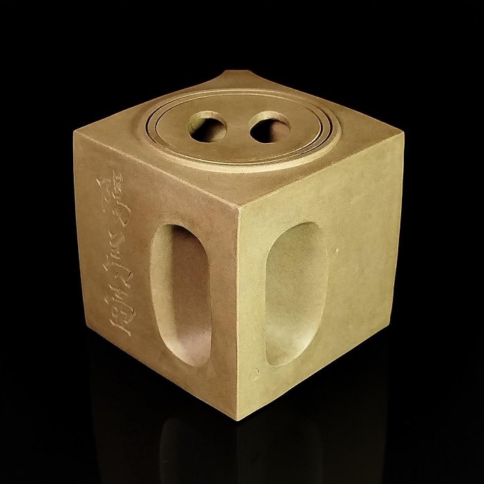 【富貴拍賣場】陽羨壺 陳長庚款 段泥四方 單孔出水 紫砂壺 ATGS-8860-ZS | Yahoo拍賣