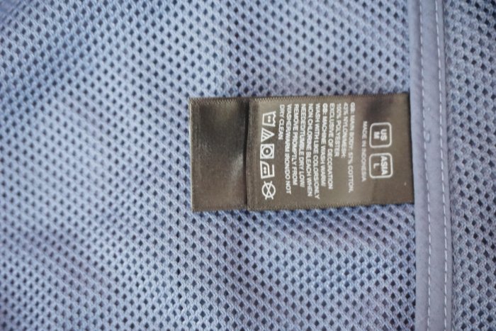 拾壹♥時尚心語♥男裝【時尚】44肩藍灰57棉鏤空背心~玲鳴-0415-H32 | Yahoo拍賣