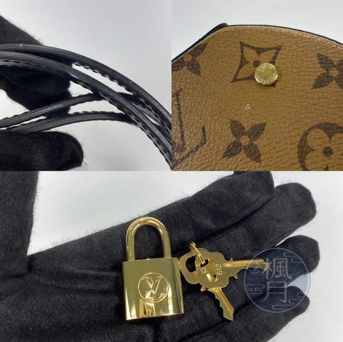 LOUIS VUITTON M43986 晶片款 原花 雙色 CANNES 圓筒包 LV | Yahoo拍賣