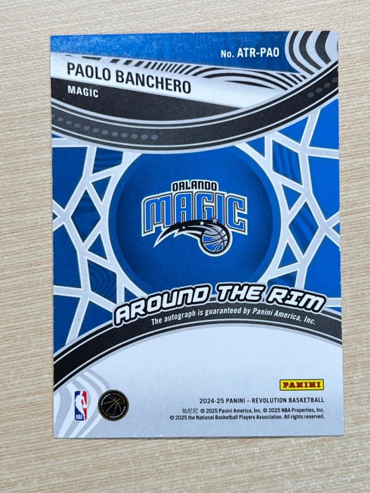 Paolo Banchero 簽名 AUTO REVOLUTION 革命 PRIZM 2024-25 686 | Yahoo拍賣