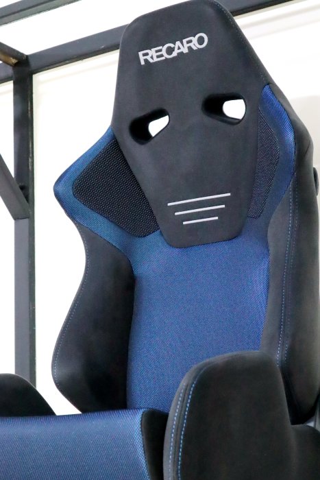 全新進口RECARO SR-6 GK 黑/藍 可調賽車椅 非BRIDE OMP 無限 SPOON | Yahoo拍賣