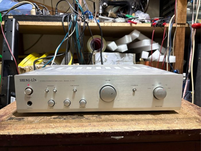 低價起標！零件機..sheng-lin a-500綜合擴大機..684 | Yahoo拍賣