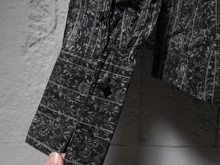 CA 荷蘭品牌 MEXX 深灰花紋 純棉 長袖襯衫 S號 一元起標無底價D558 | Yahoo拍賣