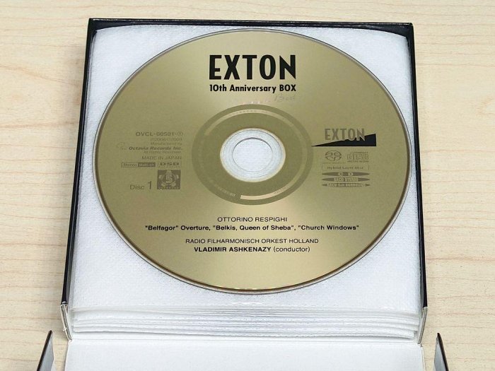 【駱克二手古典CD】EXTON 10TH ANNIVERSARY BOX PREMIUM BEST 15SACD+CD 日本版 側標黏在紙盒 解說霉點 | Yahoo拍賣