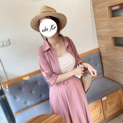 ＊EBO_KR＊韓 質感假兩件開釦法式襯衫雪紡洋 | Yahoo拍賣