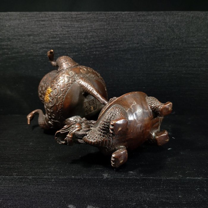 『富貴拍賣場』龜鶴延年香薰 宗教品 銅器 HC-20262-BU | Yahoo拍賣