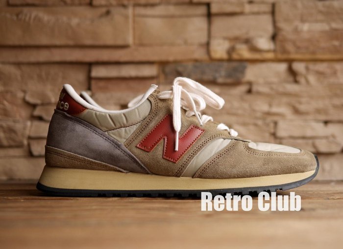 Retro CLUB【一元起標】【近全新】美國 NEW BALANCE M730BBR 英製 Made in UK 麂皮拼接尼龍 復古慢跑鞋 ...