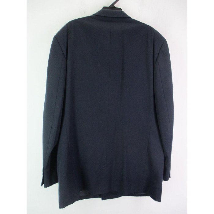 男 ~【MICHEL RENE】海軍藍雙排扣羊毛(100%)西裝外套 36/52號(4C58)~99元起標~ | Yahoo拍賣