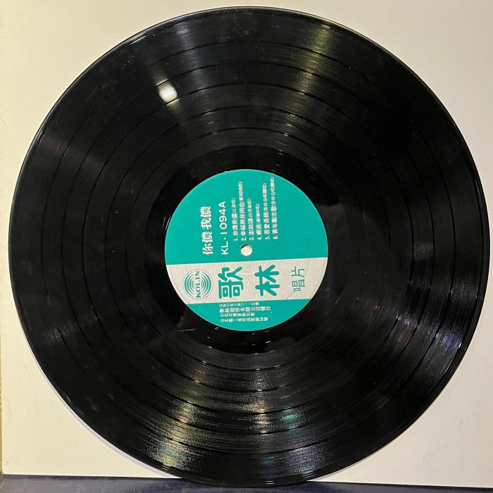 【黑膠報報-黑膠】歌林唱片 : 友情的安慰/你儂我儂 江蕾、蕭麗珠、高凌風 -s12 | Yahoo拍賣