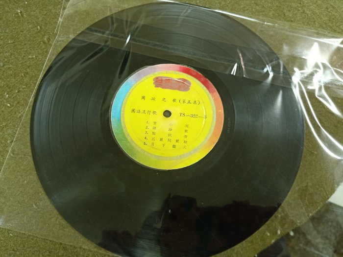 長春舊貨行 國語流行歌 周璇之歌(第五集) 春華如錦 黑膠唱片 台聲唱片 (Z41) | Yahoo拍賣