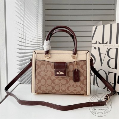空姐代購 Coach CC140 CC141 CC142 CD701 GRACE CARRYALL 蔻馳經典馬車標誌殺手包 女士手袋 單肩斜挎手提女包 小方包 | Yahoo拍賣