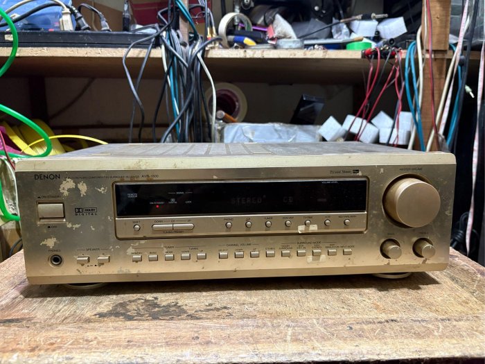 低價起標！零件機..denon avr-1600數位環繞擴大機..739 | Yahoo拍賣