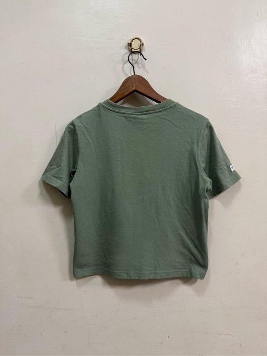 adidas 綠色品牌字樣太陽圖繪圓領短袖T恤 / M / A956 | Yahoo拍賣