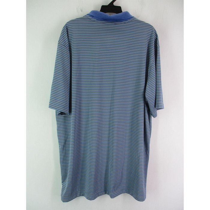 男 ~【NIKE】水藍色條紋POLO衫 2XL號(6B103)~99元起標~ | Yahoo拍賣