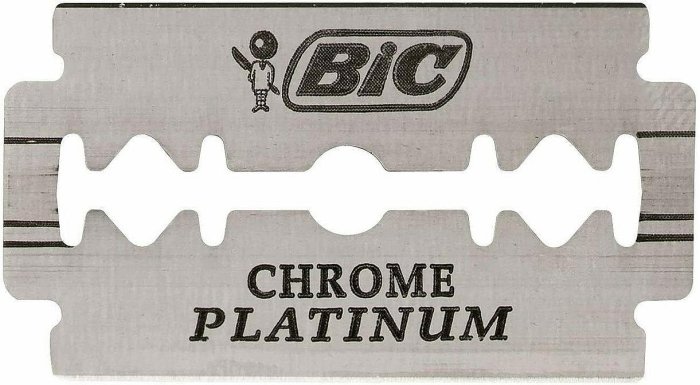 【BIC 比克】Chrome Platinum 雙面安全刮鬍刀片(5入)【5542】 | Yahoo拍賣