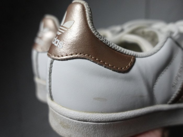 CA 愛迪達 adidas 女款 白色 奶油頭 休閒運動鞋 US 6.5號 一元起標無底價D631 | Yahoo拍賣