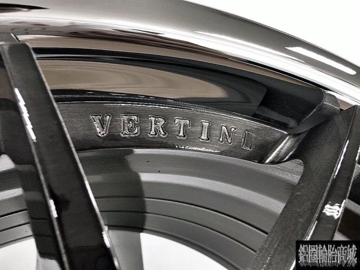 全新鋁圈 正 VERTINI RF1.4 20吋旋壓鋁圈 灰透面+白鐵唇 5孔114.3 5孔120 可前後配 | Yahoo拍賣