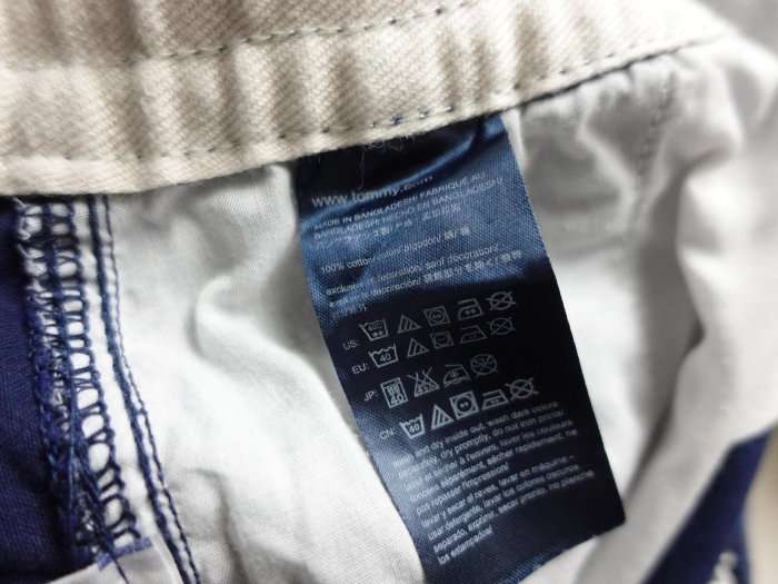 CA 美國品牌 TOMMY HILFIGER 深藍 休閒短褲 M號 一元起標無底價E547 | Yahoo拍賣