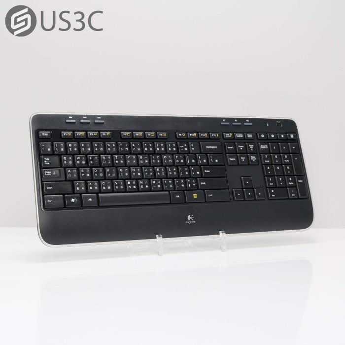 【US3C-小南門店】【一元起標】公司貨 羅技 Logitech K520 黑 無線鍵盤 二手鍵盤 | Yahoo拍賣