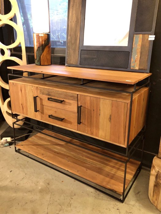 工業風船木收納櫃- Nako Console | Yahoo拍賣