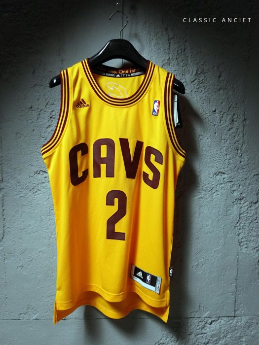 CA 愛迪達 adidas CAVS IRVING 全新 黃色 運動背心 S號 一元起標無底價D561 | Yahoo拍賣