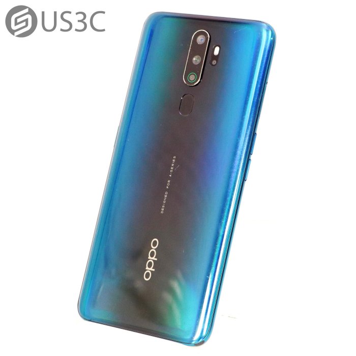 【US3C-高雄店】【一元起標】歐珀 OPPO A9 2020 4G 128G 4G 湖光綠 6.5吋 CPH1941 4G+4G 雙卡雙待 ...