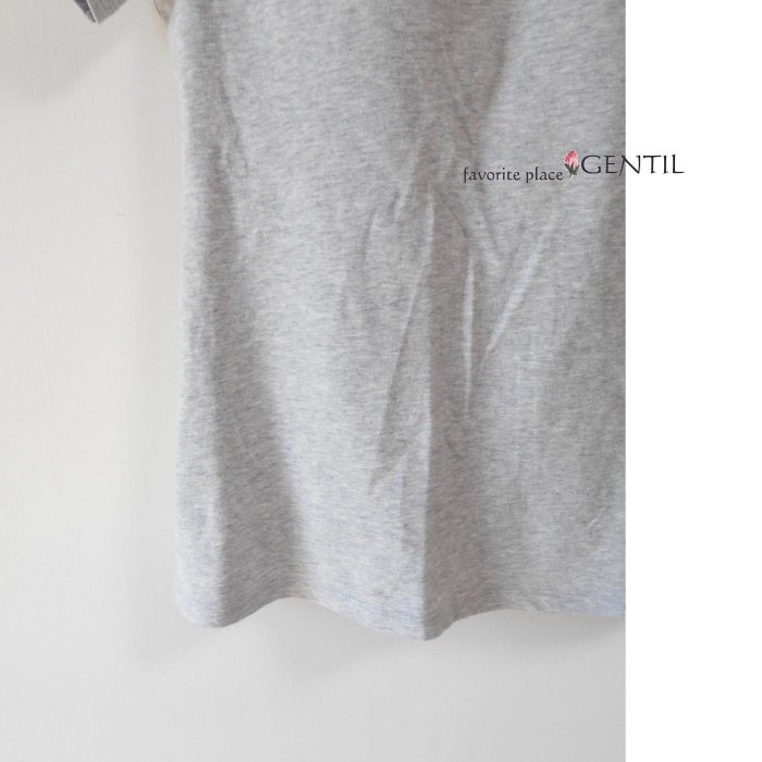 Gentil 韓系 韓妞 高質感 內襯BAR罩杯 下胸圍彈性鬆緊設計 灰色V領無印 lativ 輕鬆好搭款短袖TEE上衣 低價起標 | Yahoo拍賣