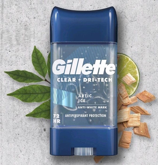 美國 吉列 Gillette 全新速效系列 72小時 汗水防護 止汗體香凝膠 107g 現貨在台 | Yahoo拍賣
