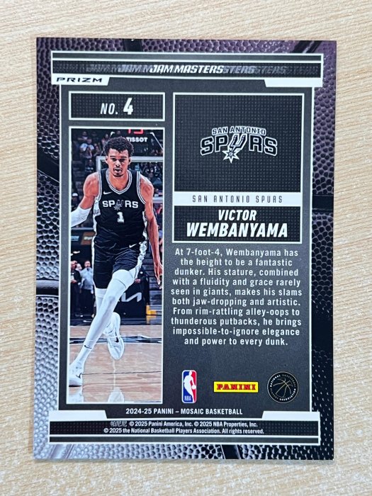 Victor Wembanyama 亮 MOSAIC 馬賽克 2024-25 236 | Yahoo拍賣