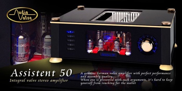 新竹 竹北音響店推薦《名展音響》德國 Audio valve Assistent 50 兩聲道真空管綜合擴大機 | Yahoo拍賣