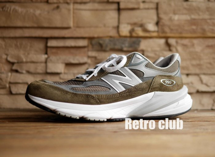 Retro CLUB【一元起標】【二手】美國 NEW BALANCE U990OG6 990v6 美製 墨綠 麂皮 復古慢跑鞋 F25433 ...