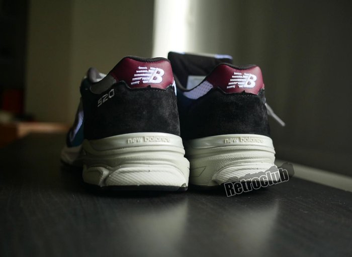 Retro CLUB【一元起標】【二手】美國品牌 NEW BALANCE M920NBR 英製 麂皮網布 3M反光 復古運動鞋 N251104 ...