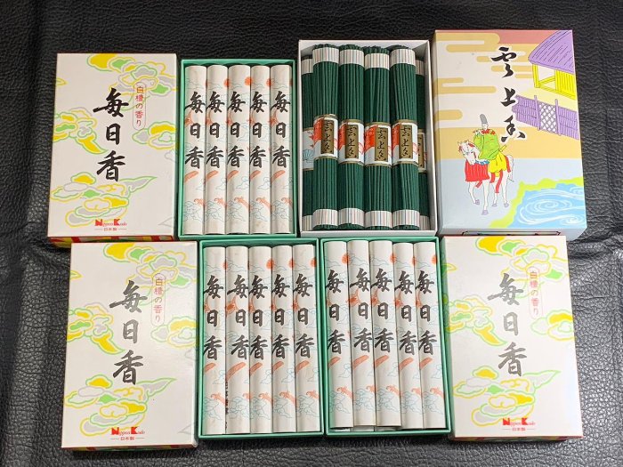 【藏舊尋寶屋】日本製 御線香組 共四盒/39把 附原裝紙盒x4 Made in Japan※0611268-194 | Yahoo拍賣