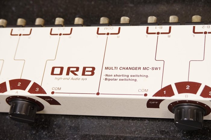 [ 一元音響 ] 市面少見 日本製 ORB MC-SW1 頂級喇叭切換器 一元起標 | Yahoo拍賣