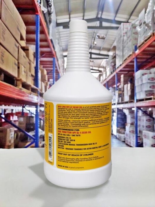 『油工廠』RED LINE MT-LV 70W/75W 分動變速箱油 TF0870/WSS-M2C20 MTF-III | Yahoo拍賣