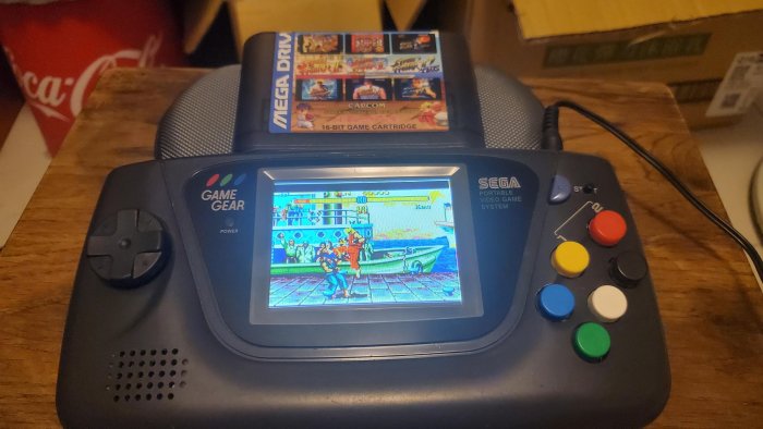 懷舊SEGA Game Gear掌機改造MEGA DRIVE handheld console 掌機 | Yahoo拍賣