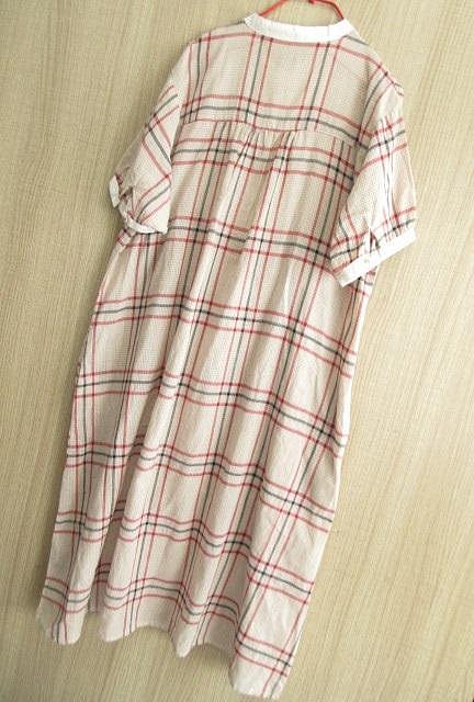 3349~ 日系 VERSO 英倫甜心氣質拼格紋拼接雪白緹花點點花釦設計美洋~F | Yahoo拍賣