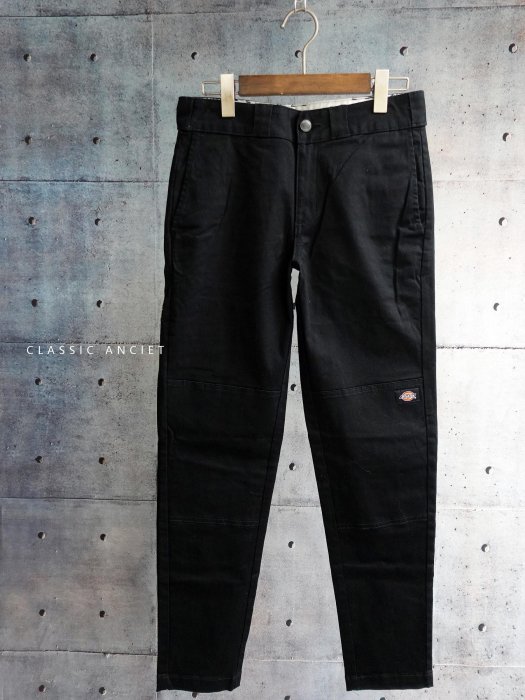 CA 美國工裝品牌 DICKIES 黑色 合身版 彈性卡其長褲 28腰 一元起標無底價B248 | Yahoo拍賣