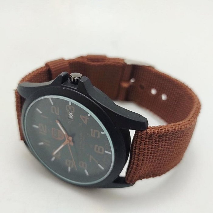 【timekeeper】 全新軍事風Soki霧黑大錶徑日期顯示石英錶(黑面) | Yahoo拍賣