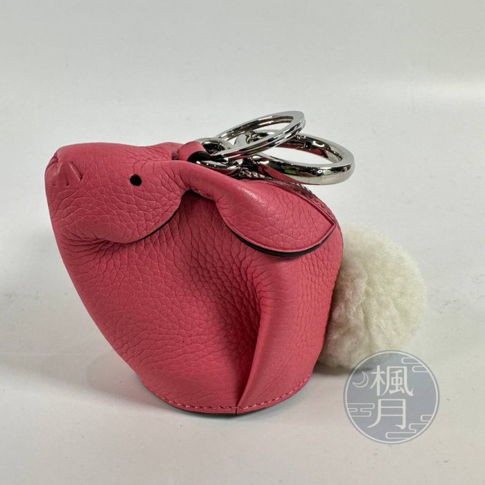 BRAND楓月 LOEWE 522036 紅兔子零錢包 羅意威 精品小物 精品零錢包 精品皮件 小物 | Yahoo拍賣