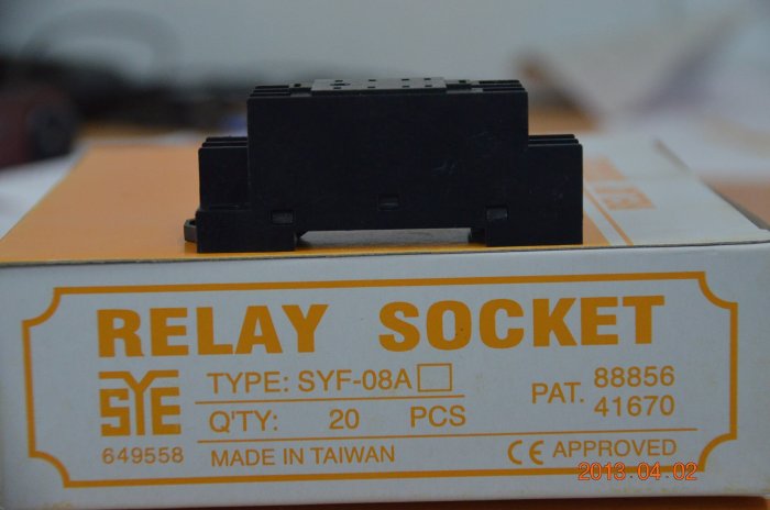 繼電器底座 SYF-08A 同PYF-08A | Yahoo拍賣