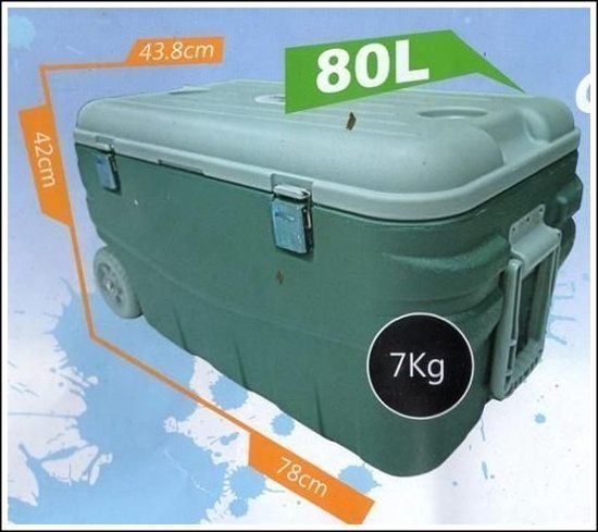 m朋品心m專業型 冰寶 80L附輪保冰箱 保冰桶 釣魚/露營/烤肉 80公升保冷箱桶 | Yahoo拍賣