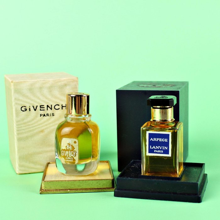 【桑園の】經典香氛 Givenchy 紀梵希 同名 LANVIN 浪凡 Arpege 永恆之音 淡香水 香精 小香兩瓶組 D 6325 | Yahoo拍賣