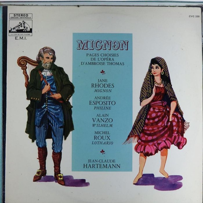 法版歌劇-HMV/CVC 330 C/湯瑪士:米尼翁/阿蘭凡佐,男高音,等/哈特曼-法國國立歌劇院喜歌劇院樂團 | Yahoo拍賣