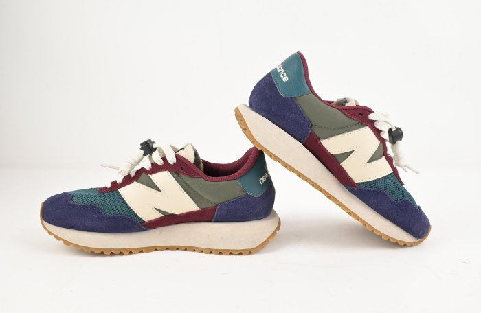 《玖隆蕭松和 挖寶網H》NEW BALANCE NB 237 異材質拼接 撞色 休閒運動鞋 US 6 (20376) | Yahoo拍賣