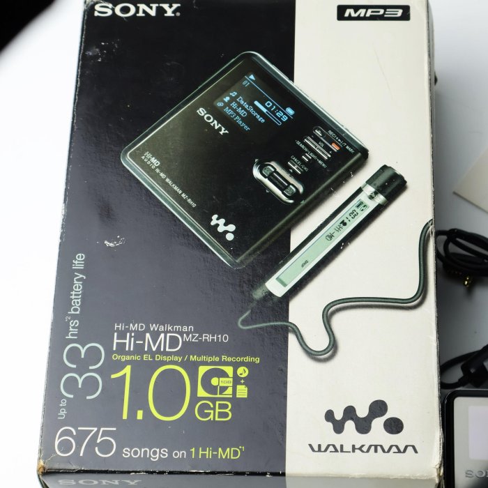【桑園の】停產品 Sony 索尼 Hi-MD 1GB Walkman 數位音樂播放器/錄音機 盒附 (委託品) T 7422 A09 | Yahoo拍賣