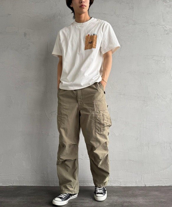 SaNDoN x『CHUMS』夏季新款 口袋牛皮紙設計印花短tee 250412 | Yahoo拍賣