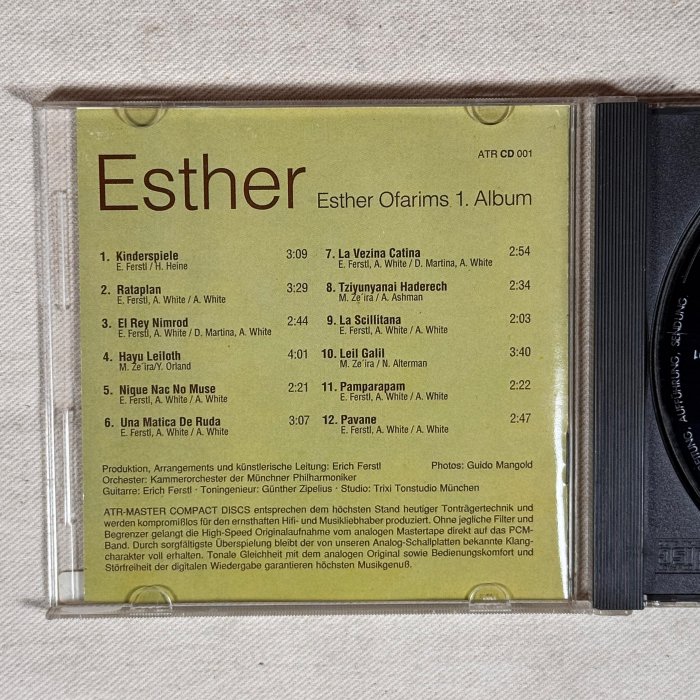 【老派購物學】Esther Ofarim／Atr 1. Album（西德盤）*99元起標 | Yahoo拍賣